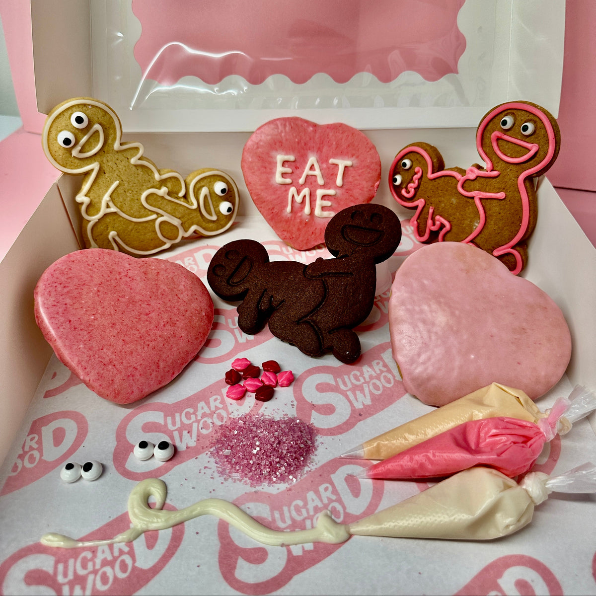 SUGAR WOOD NAUGHTY COOKIE DIY DECORATING KITS | Sugar Wood NYC